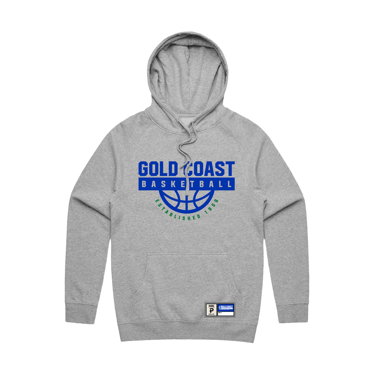 GCB BB Hoodie - Grey Marle | Pure Athletic Australia