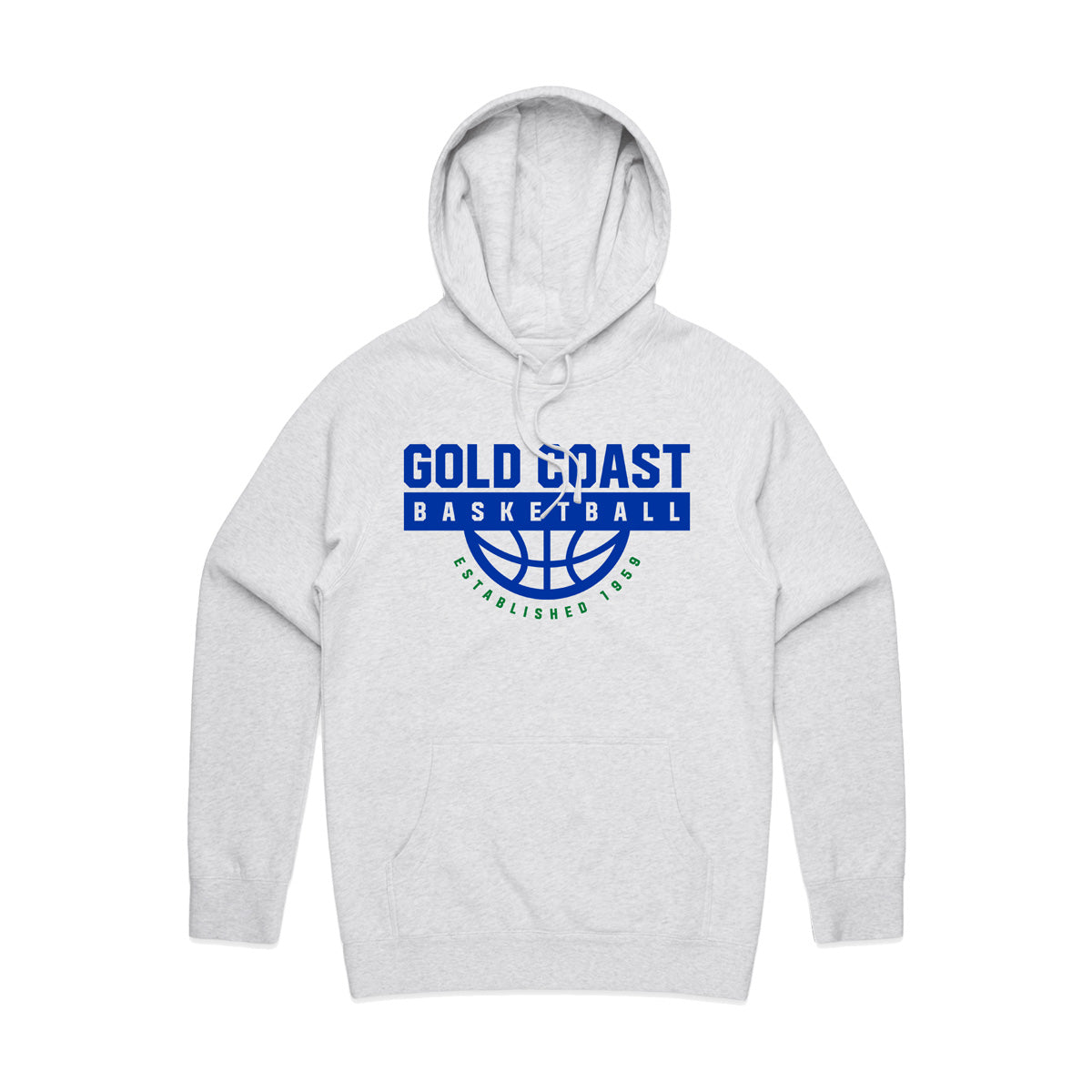 GCB BB Hoodie - White Marle | Pure Athletic Australia