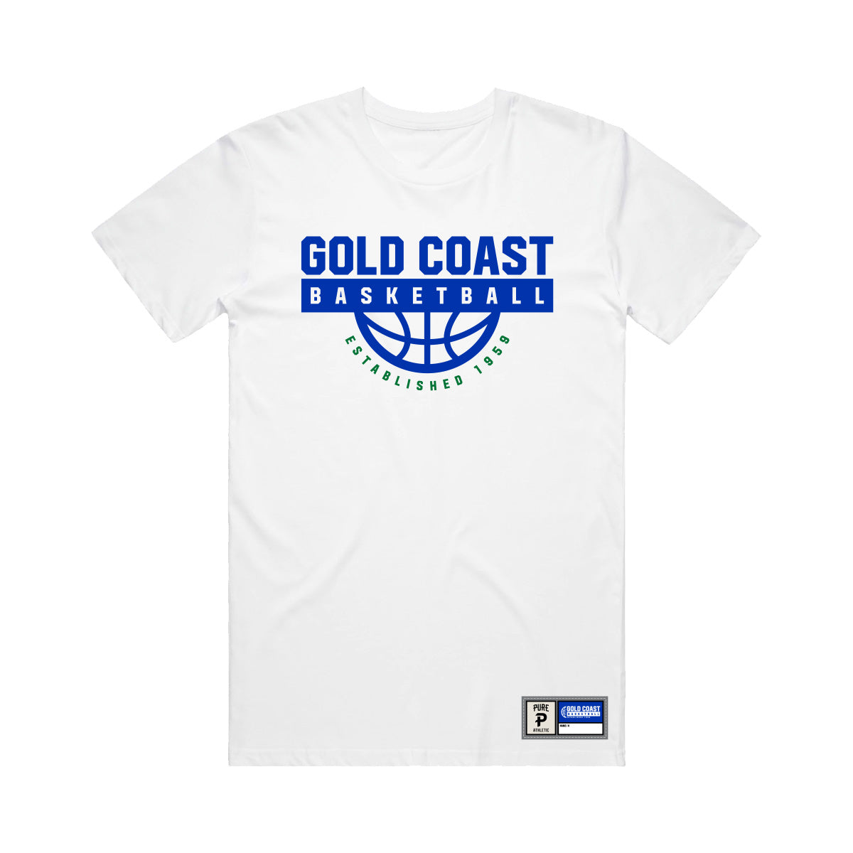 GCB BB Tee - White | Pure Athletic Australia